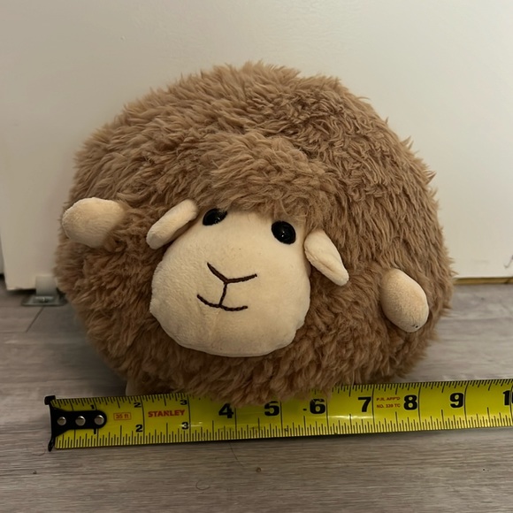 Toys | Round Brown Sheep Plush | Poshmark